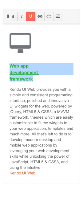 Editor Aspnet Mvc Controls Telerik Ui For Aspnet Mvc