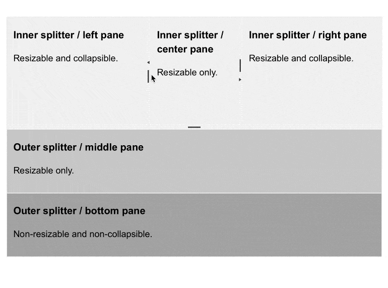 Splitter - ASP.NET MVC Controls | Telerik UI for ASP.NET MVC Splitter - ASP.NET MVC Controls | Telerik UI for ASP.NET MVC