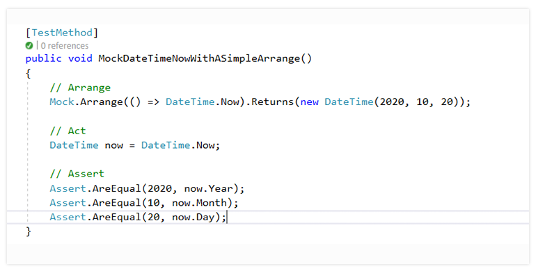 Mock Types And Members With Any Access Modifiers Telerik Justmock