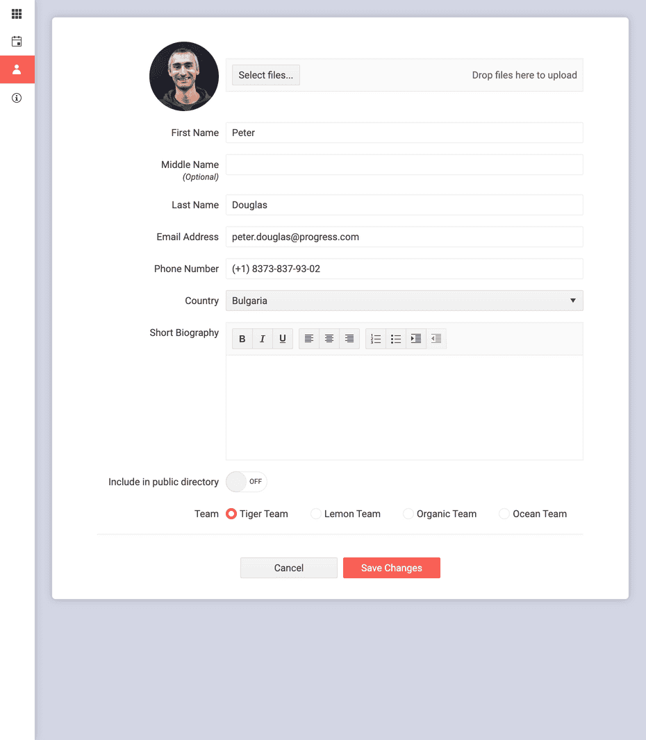 React UI Component Library - KendoReact
