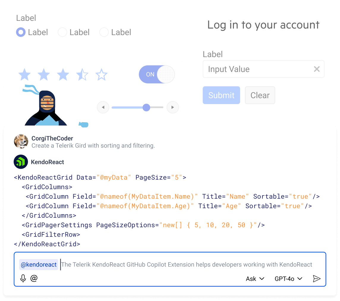 React Ai Coding Assistant Telerik Kendoreact 4955
