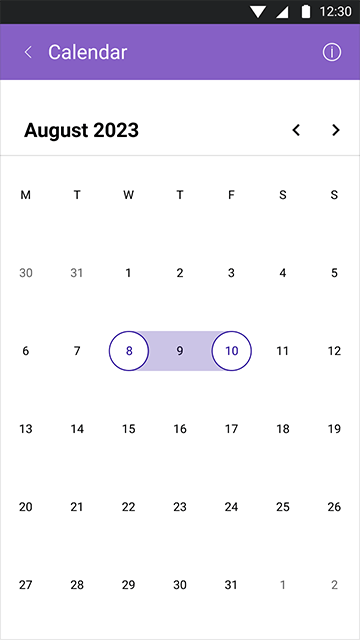 .NET MAUI Calendar | Telerik UI for .NET MAUI .NET MAUI Calendar | Telerik UI for .NET MAUI