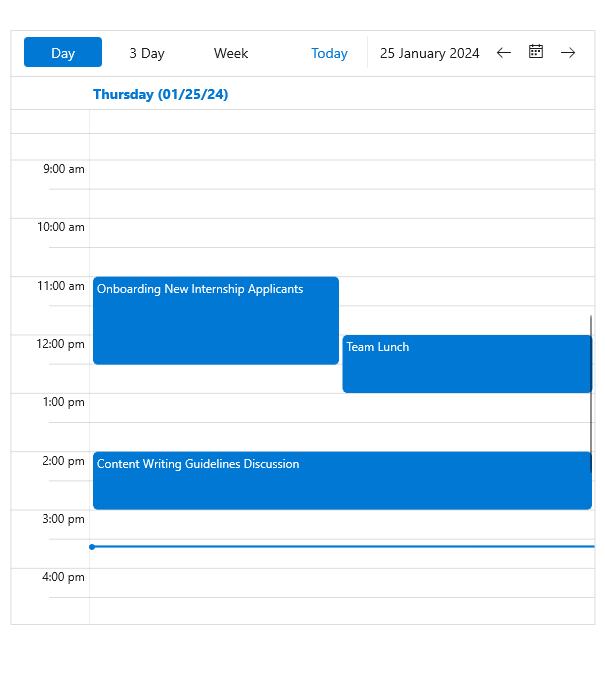 .NET MAUI Scheduler Control | Telerik UI for .NET MAUI .NET MAUI Scheduler Control | Telerik UI for .NET MAUI