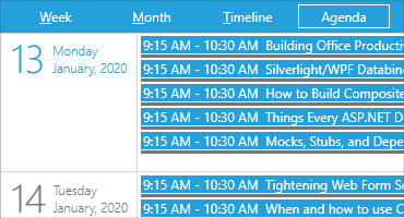 Silverlight Controls for LoB applications - Telerik UI for Silverlight