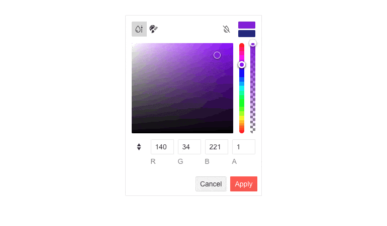 Blazor Flatcolorpicker Component Telerik Ui For Blazor