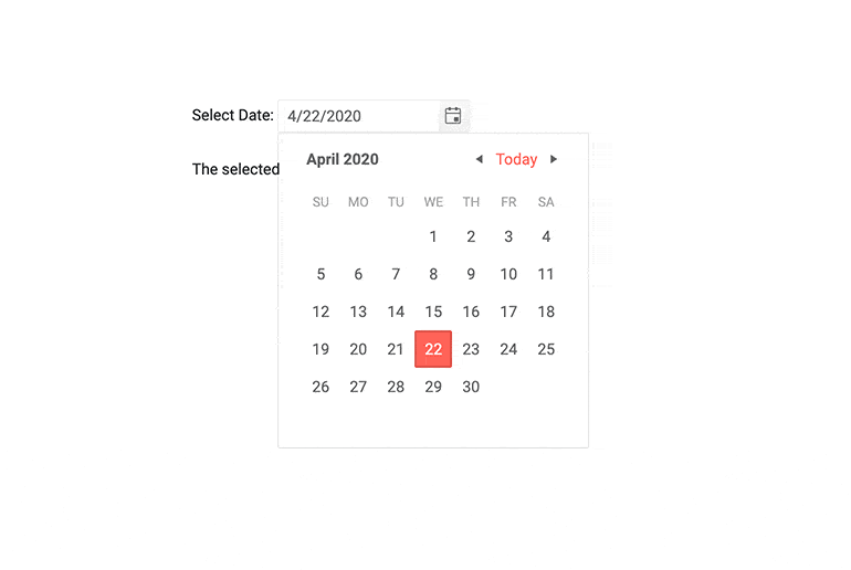 Blazor Datepicker组件 Telerik Ui的blazor Beplay应用下载