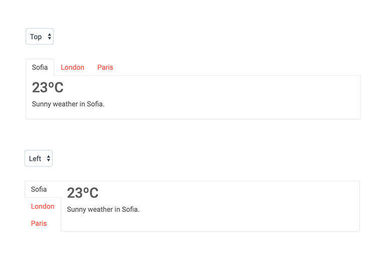 Blazor TabStrip Component | Telerik UI for Blazor Blazor TabStrip Component | Telerik UI for Blazor