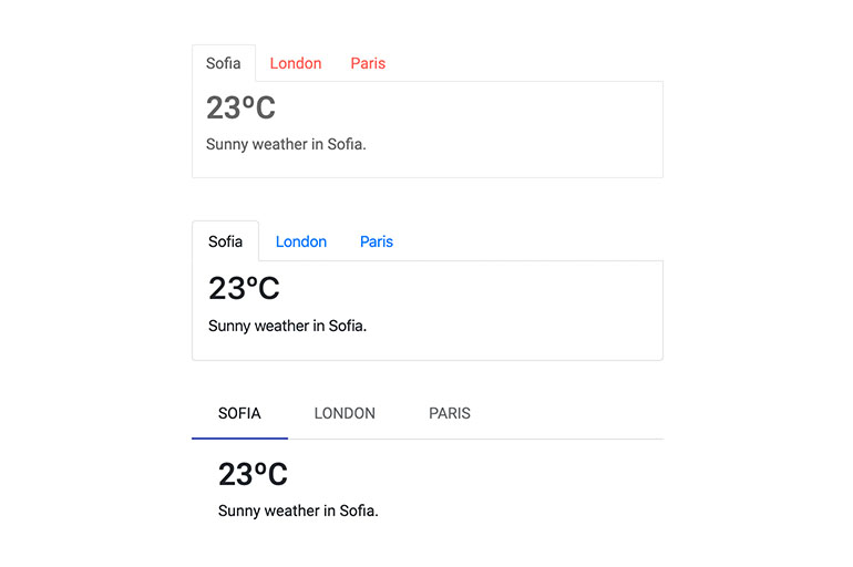 Blazor TabStrip Component | Telerik UI for Blazor Blazor TabStrip Component | Telerik UI for Blazor