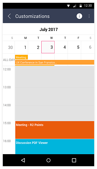 Xamarin Forms Calendar Control Telerik Ui For Xamarin