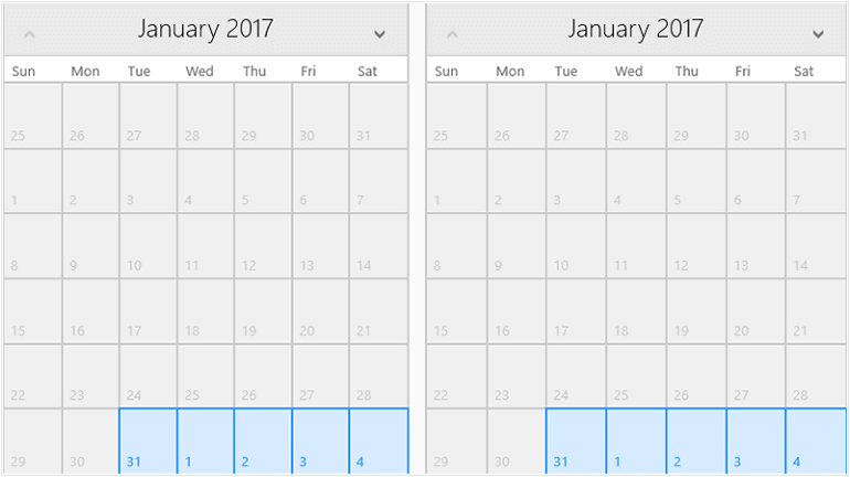 Calendar Component - UI for UWP - Telerik Calendar Component - UI for UWP - Telerik