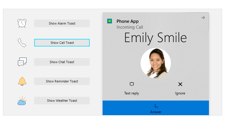Toast Notification Manager Control Telerik Ui For Winforms Components