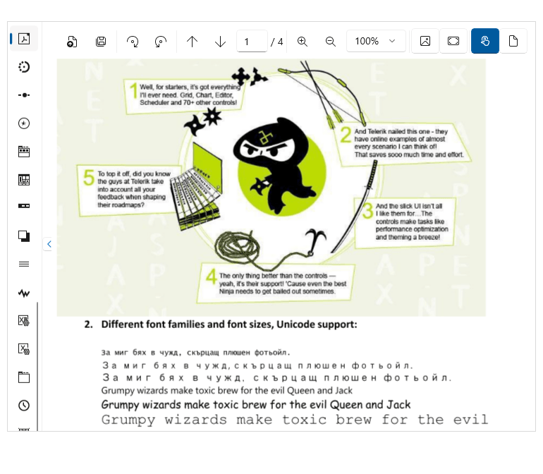 WinUI PdfViewer Control | Telerik UI for WinUI WinUI PdfViewer Control | Telerik UI for WinUI