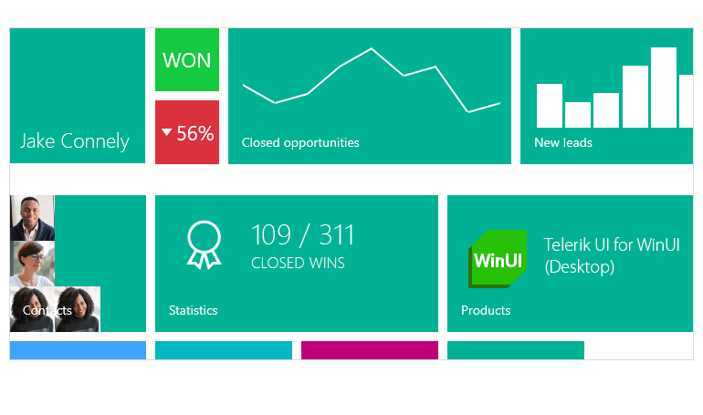WinUI HubTile Control | Telerik UI for WinUI WinUI HubTile Control | Telerik UI for WinUI