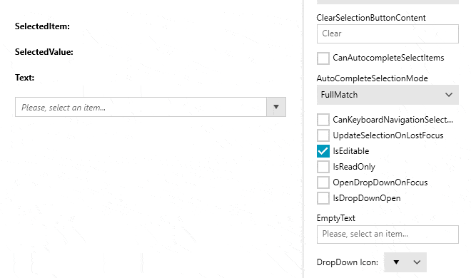 WPF ComboBox Control | Telerik UI for WPF WPF ComboBox Control | Telerik UI for WPF