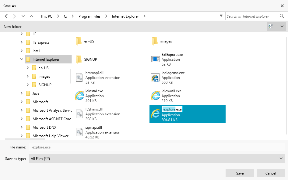 Wpf File Dialogs Control Telerik Ui For Wpf