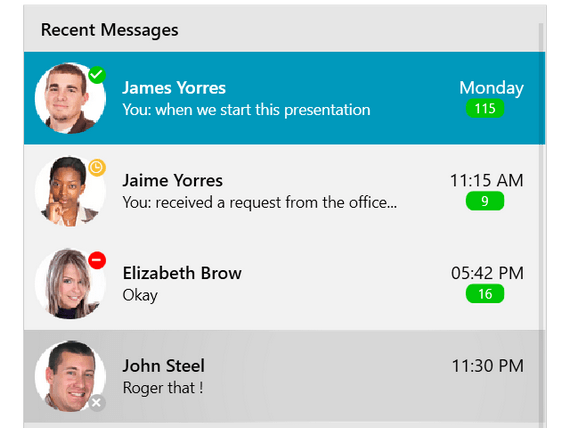 WPF Badge Control Control | Telerik UI for WPF WPF Badge Control Control | Telerik UI for WPF