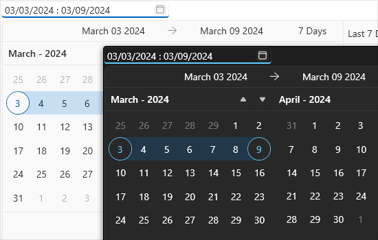 WPF DateRangePicker Control | Telerik UI for WPF WPF DateRangePicker Control | Telerik UI for WPF