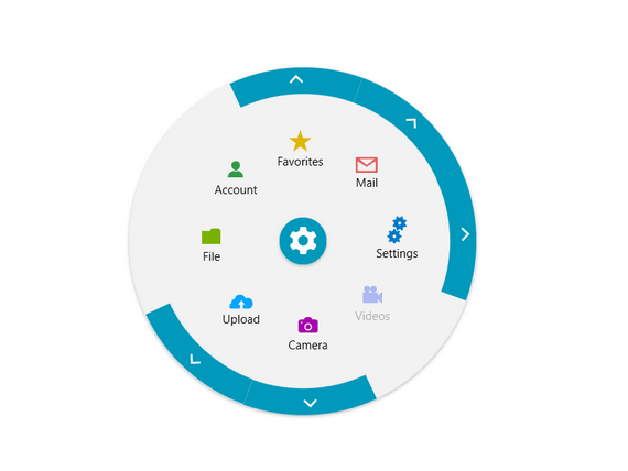 Wpf Radialmenu Control Telerik Ui For Wpf
