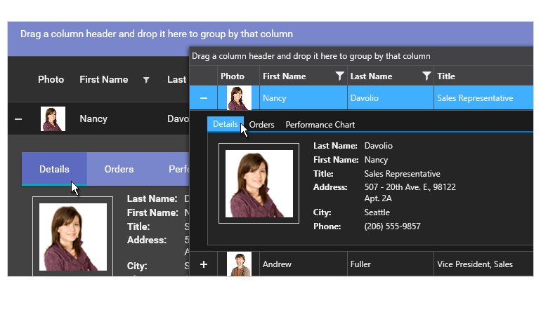 Wpf Treelistview Templates Structure Telerik Ui For Wpf