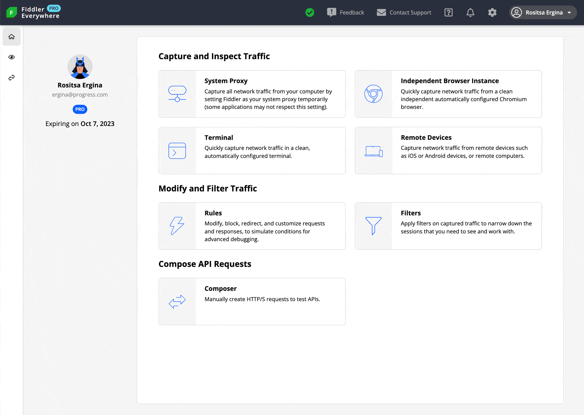 What's New in Fiddler Everywhere