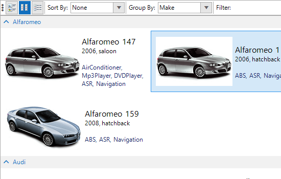 ListView Control - Telerik UI for WinForms Components - Telerik ListView Control - Telerik UI for WinForms Components - Telerik